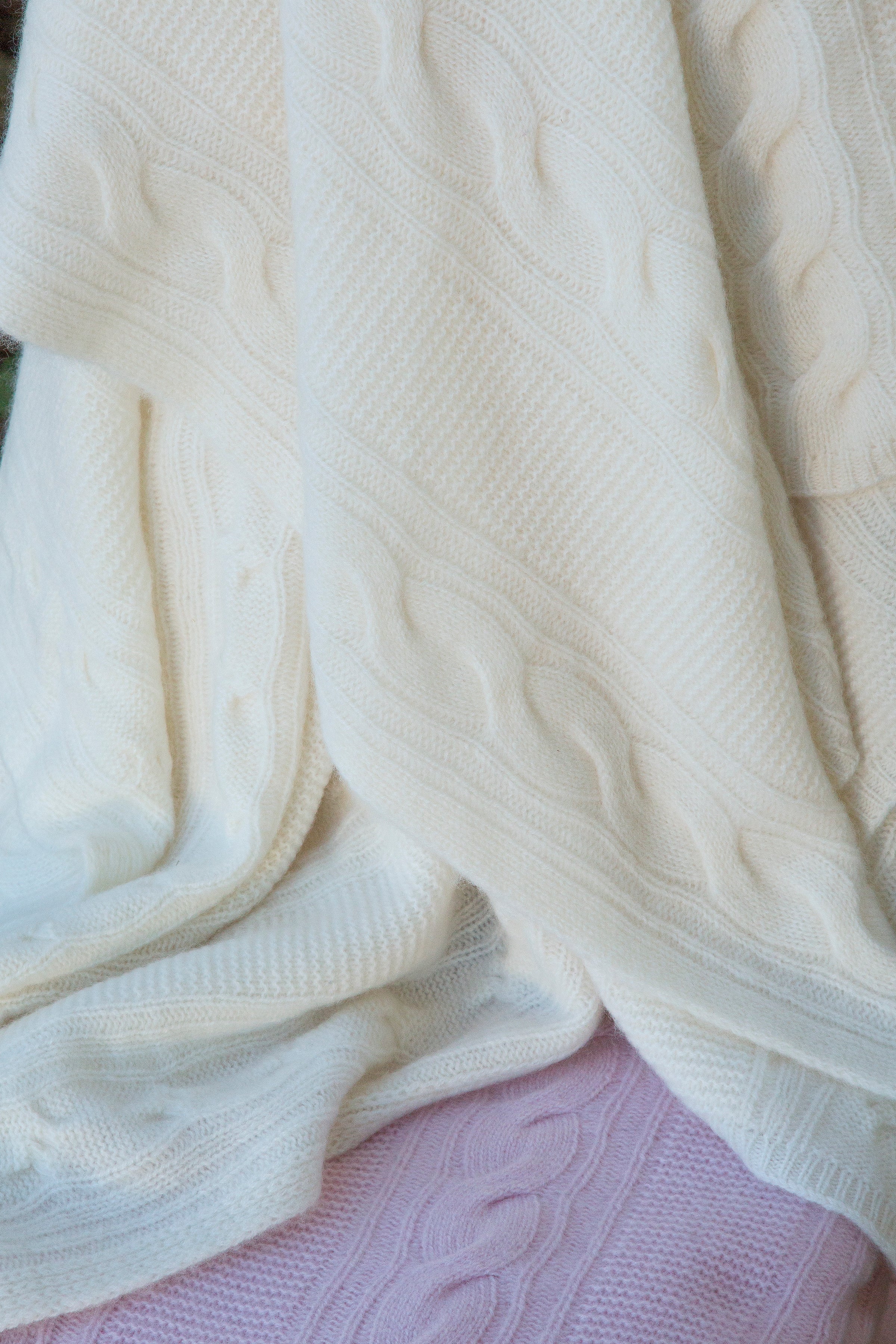 Pure Cashmere Throw | Saphyr