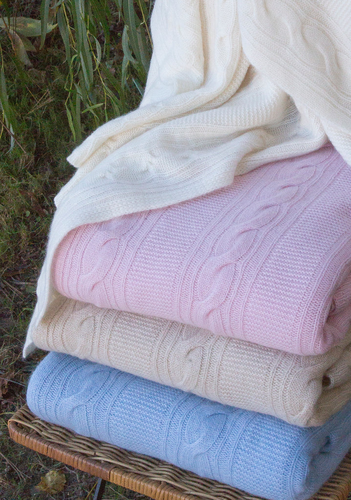 Pure Cashmere Throw | Saphyr